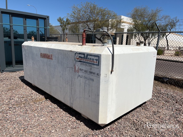 Convault 1000 gal Skid Mounted Concrete Fuel Tank | Ritchie Bros ...