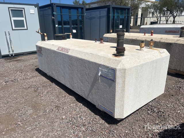 Convault 500 gal Skid Mounted Concrete Fuel Tank | Ritchie Bros ...