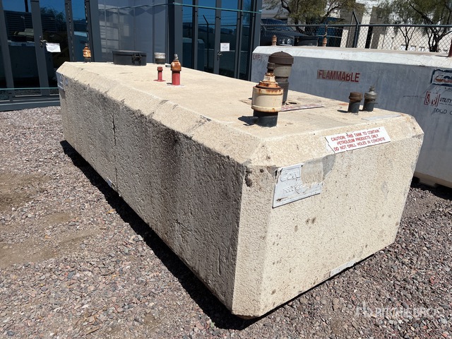 Convault 500 gal Skid Mounted Concrete Fuel Tank | Ritchie Bros ...