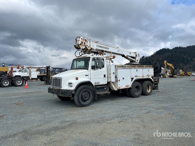 Terex Telelect Commander 5050 on 2003 Freightliner FL80 6x4 Digger ...