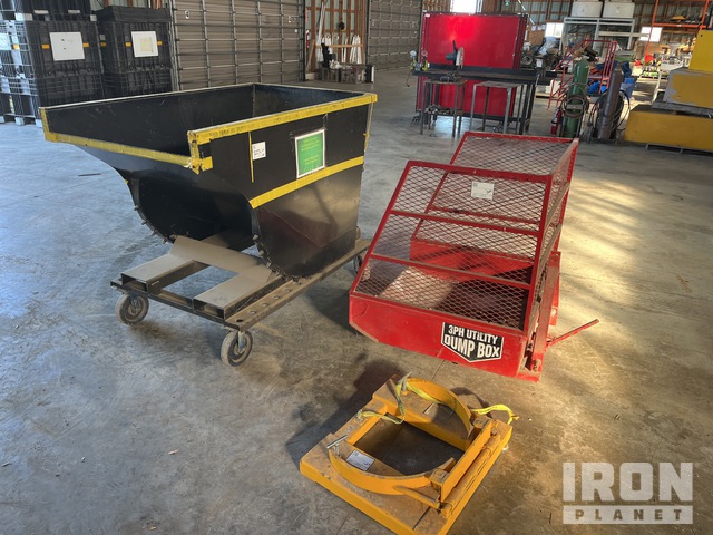 Dump Bin, 3-Point Hitch Dump Bin, Barrel Lifter | Ritchie Bros. Auctioneers