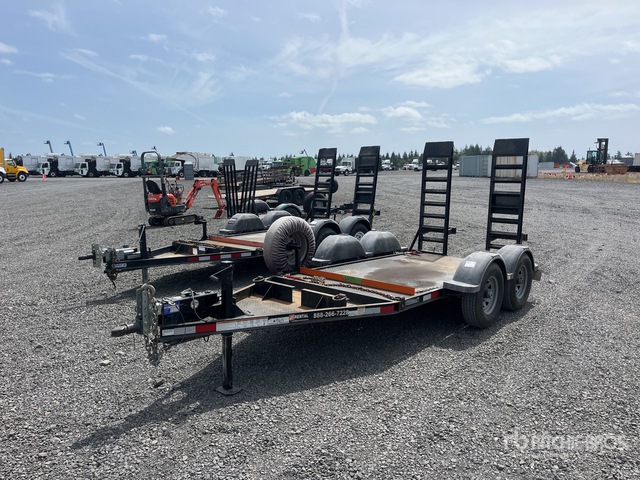 2020 Snake River FB5X10-7K 10 ft T/A Equipment Trailer | Ritchie Bros ...