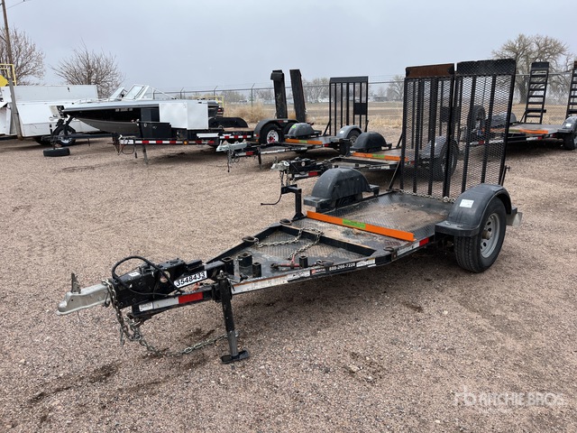 2019 Snake River FB4X7 7 ft S/A Equipment Trailer | Ritchie Bros ...