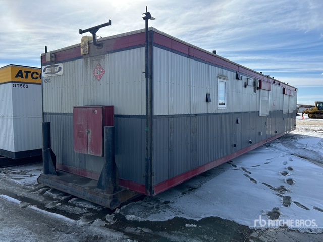 2013 Alta-Fab 131254-S-SQ 54 ft x 12 ft 3 Person Skid-Mounted Mobile ...