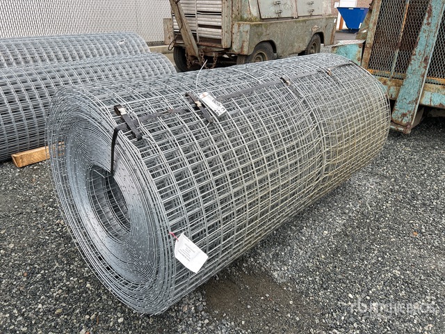 400 ft x 6 ft Galvanized Roll of Fencing (Unused) | Ritchie Bros ...