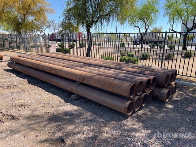 Quantity of (16) 10 in x 20 ft Pipe | Ritchie Bros. Auctioneers