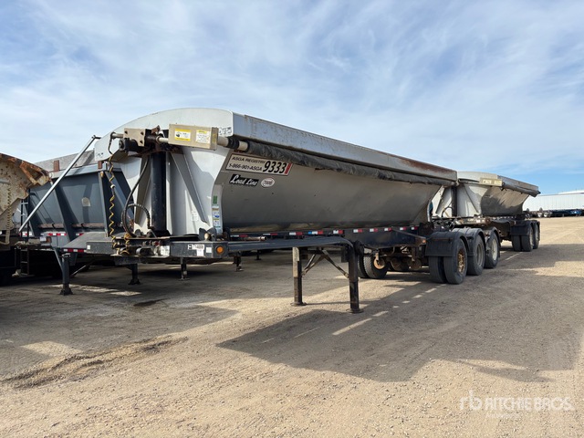 2018 Load Line 22 ft Super B-Train Lead Side Dump Trailer | Ritchie ...