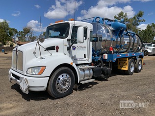 Presvac PV 750BR on 2013 Kenworth T370 6x4 Vacuum Tanker Truck in ...