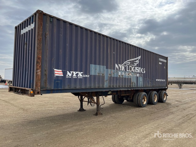 1994 Mond 40 ft Tri/A Extendable Container Trailer | Ritchie Bros ...