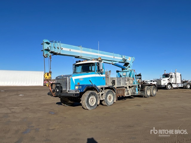 Simon TC-4792C 50000 lb Straight Boom on 1997 Volvo ACL84D 8x4 Twin ...