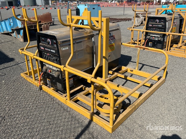 Lincoln Vantage 400 400 A Multi-Process Cradle Mounted Engine Driven ...