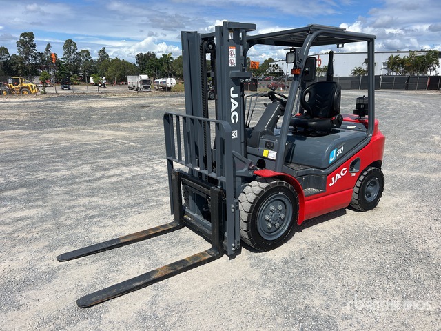 2024 JAC CPCD30 Forklift (Unused) | Ritchie Bros. Auctioneers