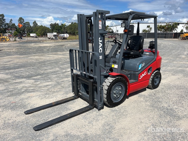 2024 JAC CPCD30 Forklift (Unused) | Ritchie Bros. Auctioneers