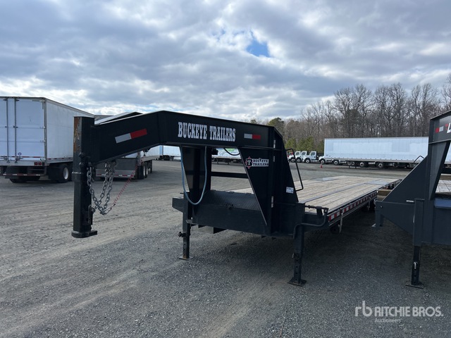 2024 Buckeye BFH 40 ft T/A Gooseneck Equipment Trailer | Ritchie Bros ...
