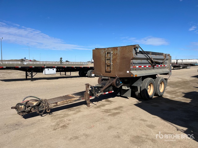 2014 Midland MG14SK2100 14 ft T/A Pup Dump Trailer | Ritchie Bros ...