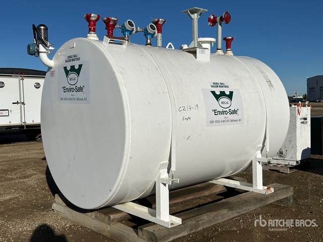 Tidy Steel-fab Ltd 5000 L Skid Mounted Steel Fuel Tank (Unused ...