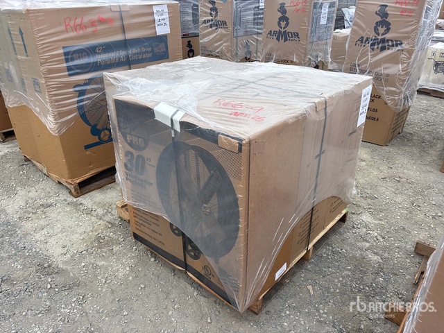 Quantity of (4) Maxx Air Pro 30 in Commercial Barrel Fan | Ritchie Bros ...