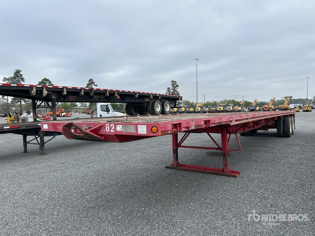 1996 Aztec 48 ft T/A Flatbed Trailer | Ritchie Bros. Auctioneers