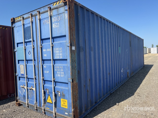 40 ft High Cube Storage Container | Ritchie Bros. Auctioneers