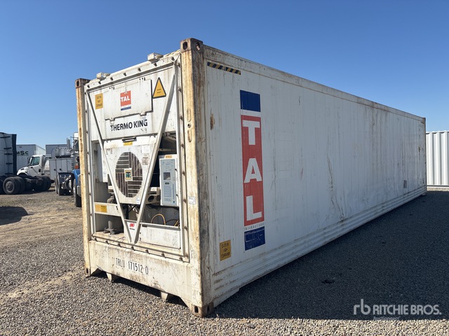 40 ft High Cube Refrigerated Storage Container (Inoperable) | Ritchie ...