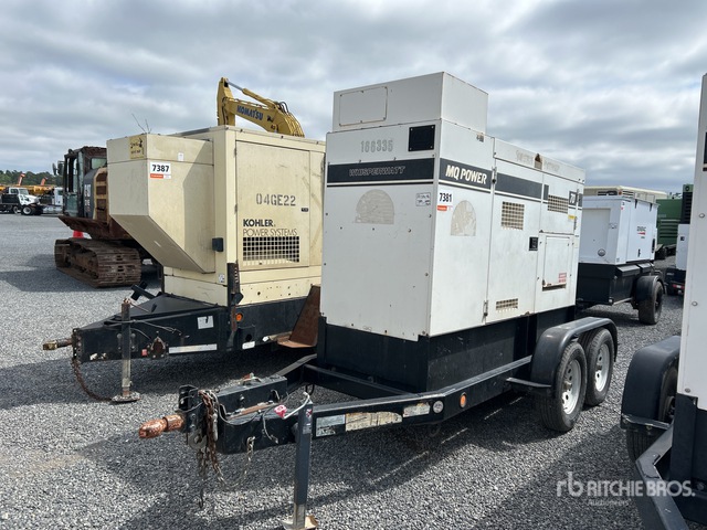2017 Multiquip DCA-70SSIU4F 40 kW Mobile Generator Set (Inoperable ...