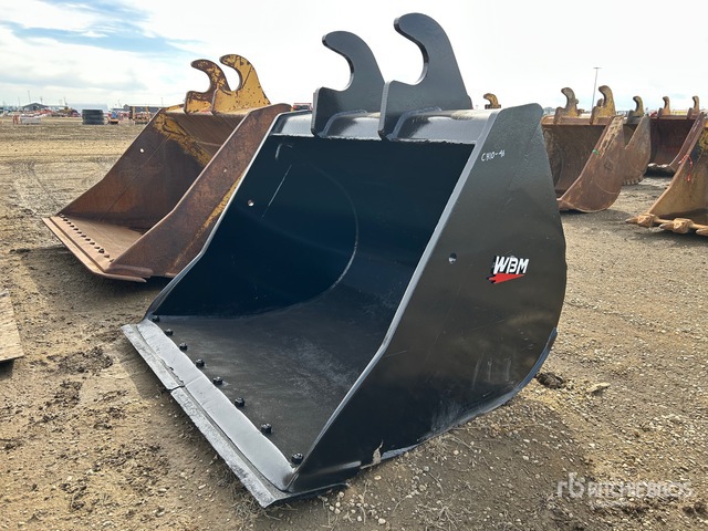 WBM BCKT:300-2.CU.B72 72 in Q/C Cleanup Excavator Bucket - Fits Cat 336 ...