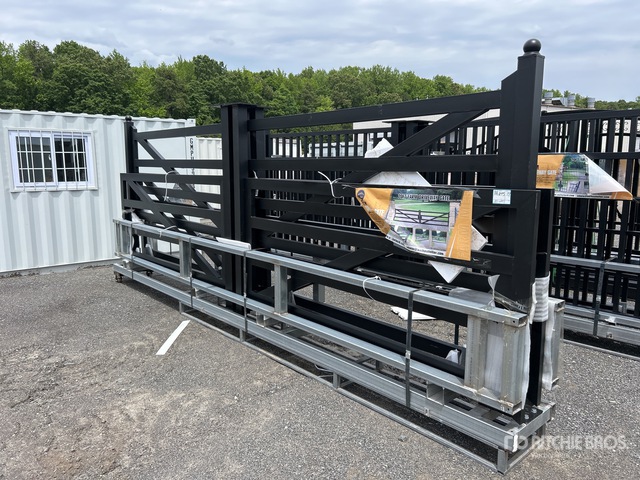 Quantity of (3) 2025 Suihe NFG-20FB-3 20 ft Bi-Parting Farm Driveway ...