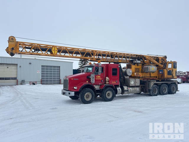 2012 Watson 2500 TM Rathole Rig on 2013 Kenworth T800 10x6 Twin-Steer ...
