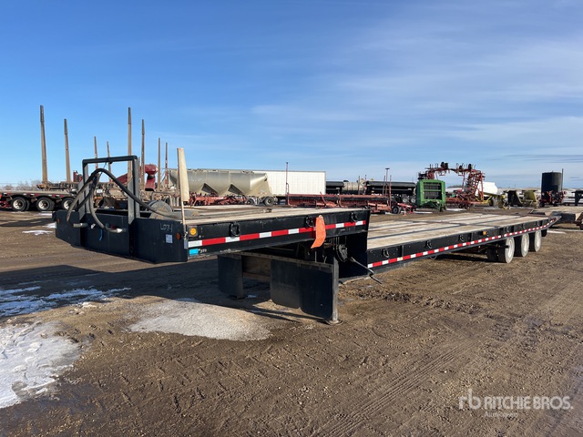 2008 Felling FT-100 53 ft Tri/A Sliding Axle Trailer | Ritchie Bros ...