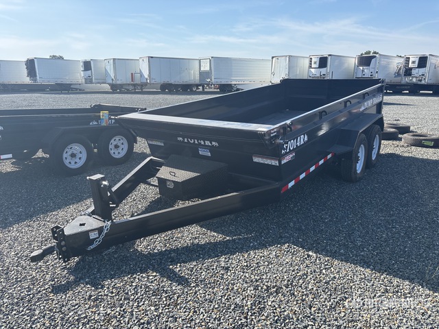 2025 Industrias America FDT7014R 15 ft T/A Dump Utility Trailer ...