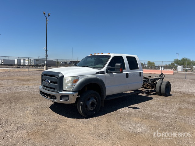 2013 Ford F-550 XL 4x2 Crew Cab Cab and Chassis | Ritchie Bros. Auctioneers