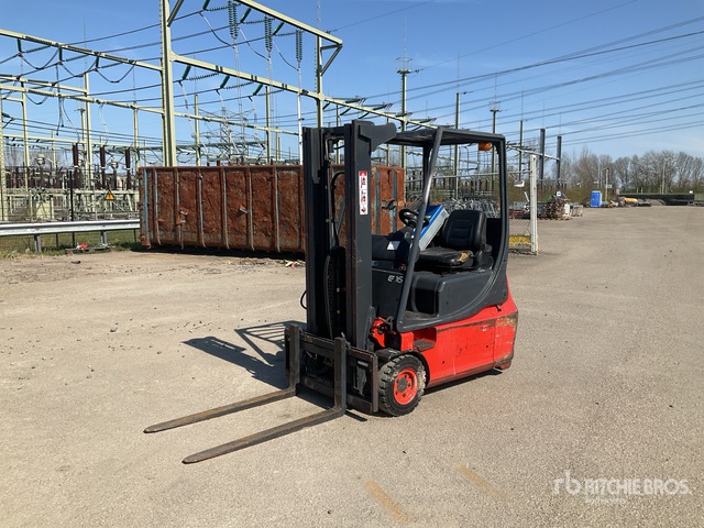 1999 Linde E16 Electric Forklift | Ritchie Bros. Auctioneers