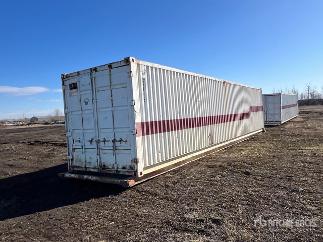 40 ft High Cube Tool crib Container Skid | Ritchie Bros. Auctioneers