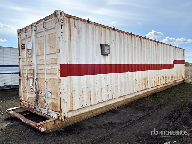 40 ft Skid Mounted Tool Crib Storage Container | Ritchie Bros. Auctioneers