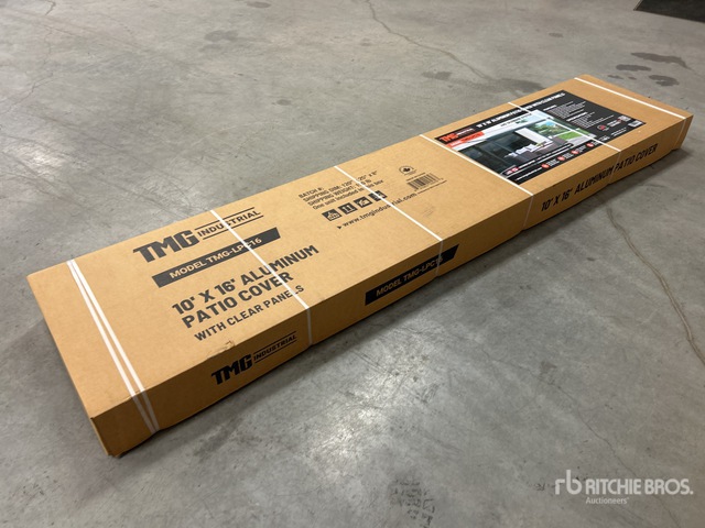 TMG LPC16 16 ft x 10 ft Aluminum Patio Cover (Unused) | Ritchie Bros ...