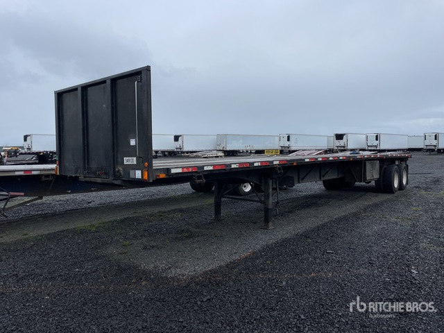 2007 Transcraft 45 ft T/A Flatbed Trailer | Ritchie Bros. Auctioneers