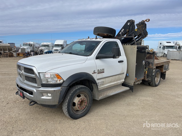 2018 Hiab 055-D3-CLX 1580 kg Articulated Boom on 2018 Ram 5500 4x4 ...