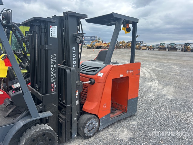 Toyota 8BNCU20 4000 lb Electric Forklift (Inoperable) | Ritchie Bros ...
