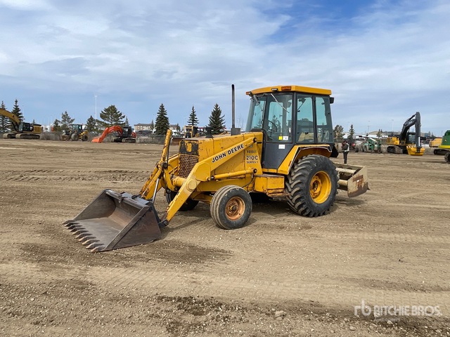 1988 John Deere 210C Series I 4x2 Landscape Loader | Ritchie Bros ...