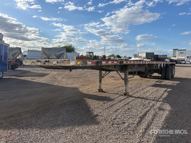 1978 Fruehauf PF-F2-40 40 ft T/A Flatbed Trailer | Ritchie Bros ...