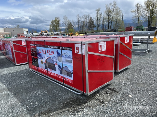 2025 HIlls Industrial 504026 50 ft x 40 ft x 26 ft Storage Building ...