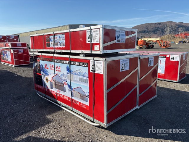 2025 HIlls Industrial 504026 50 ft x 40 ft x 26 ft Storage Building ...