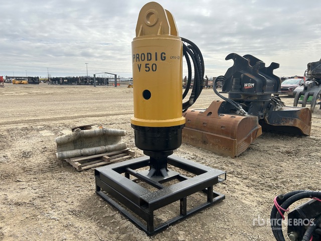 2022 Pro-Dig V50K Screw Pile Excavator Auger | Ritchie Bros. Auctioneers