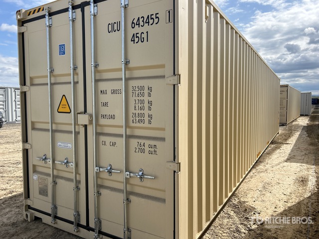 2025 40 ft High Cube Storage Container | Ritchie Bros. Auctioneers