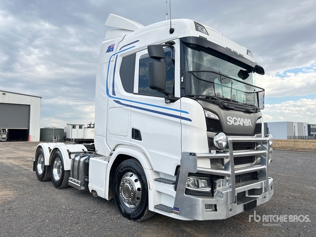 2021 Scania R540 6x4 Sleeper Prime Mover | Ritchie Bros. Auctioneers