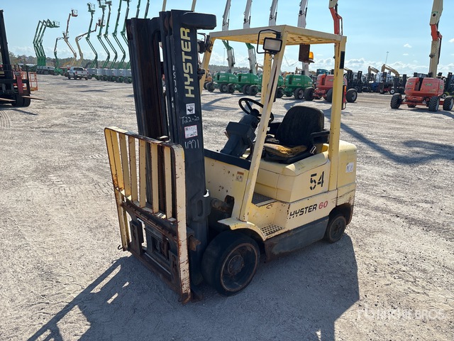 1997 Hyster S60XM 5850 lb Cushion Tire Forklift (Inoperable) | Ritchie ...