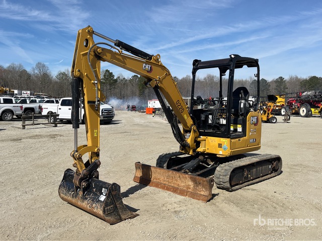 2021 Cat 303.5 CR Mini Excavator | Ritchie Bros. Auctioneers