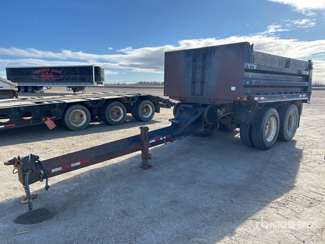 2000 Midland MG14ALTAPP 13 ft T/A Pup Dump Trailer | Ritchie Bros ...