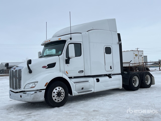 2019 Peterbilt 579 6x4 T/A Sleeper Truck Tractor | Ritchie Bros ...