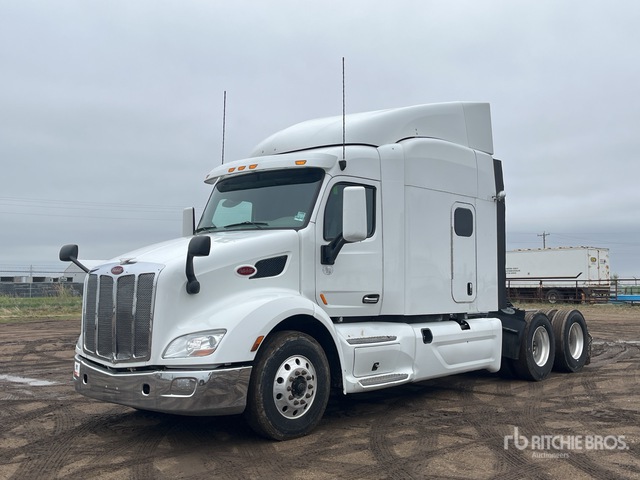 2019 Peterbilt 579 6x4 T/A Sleeper Truck Tractor | Ritchie Bros ...